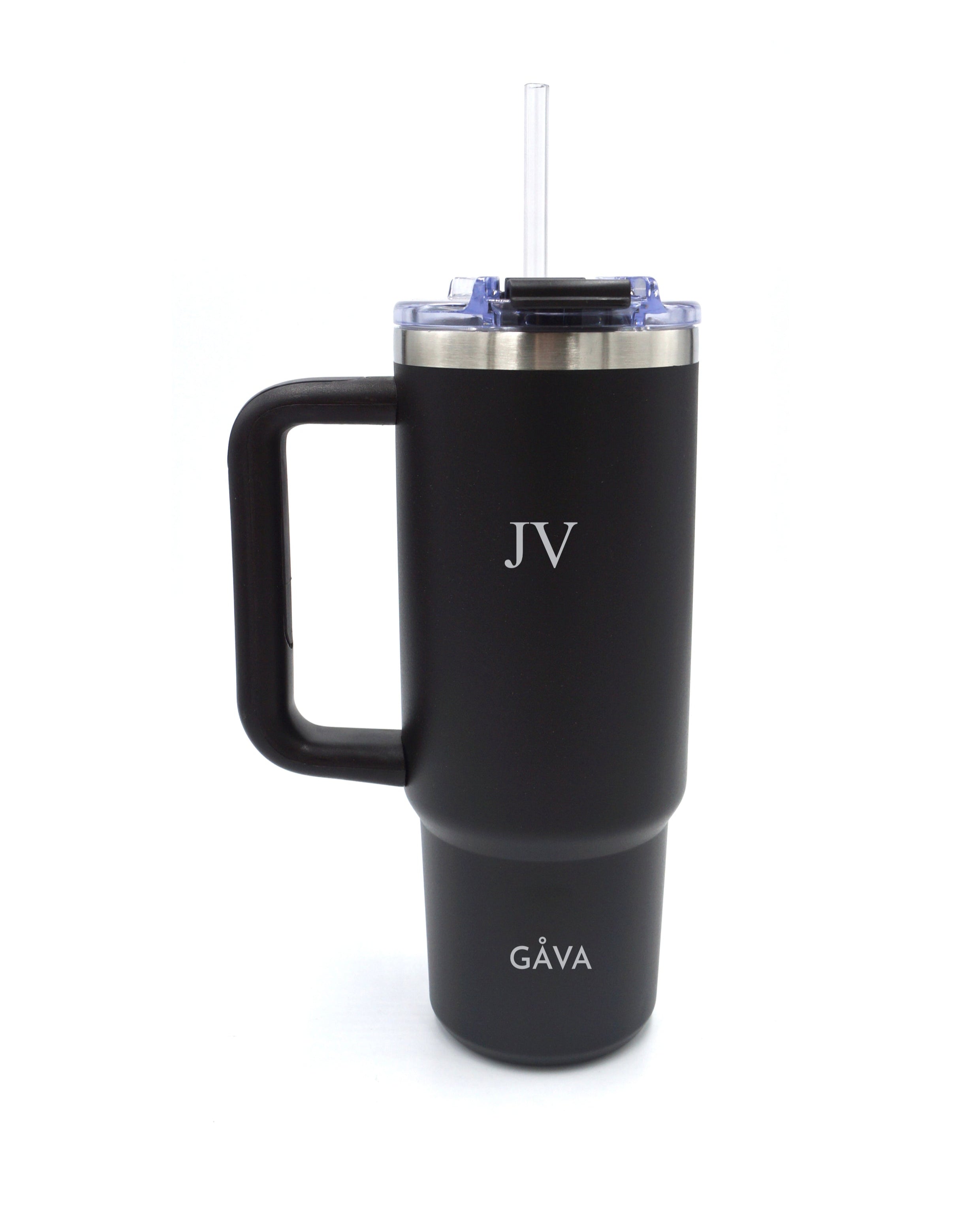 GAVA Cup XL Schwarz 0,9L | Personalisierbar | Thermobecher | GAVA